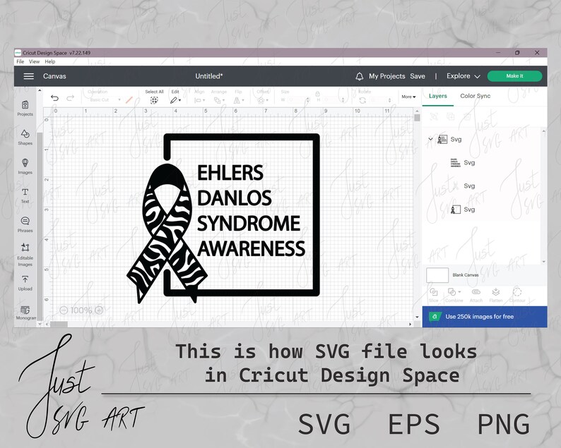 Ehlers Danlos Syndrome – EDS – Eds Awareness – Eds Svg – Eds Eps – EDS ...