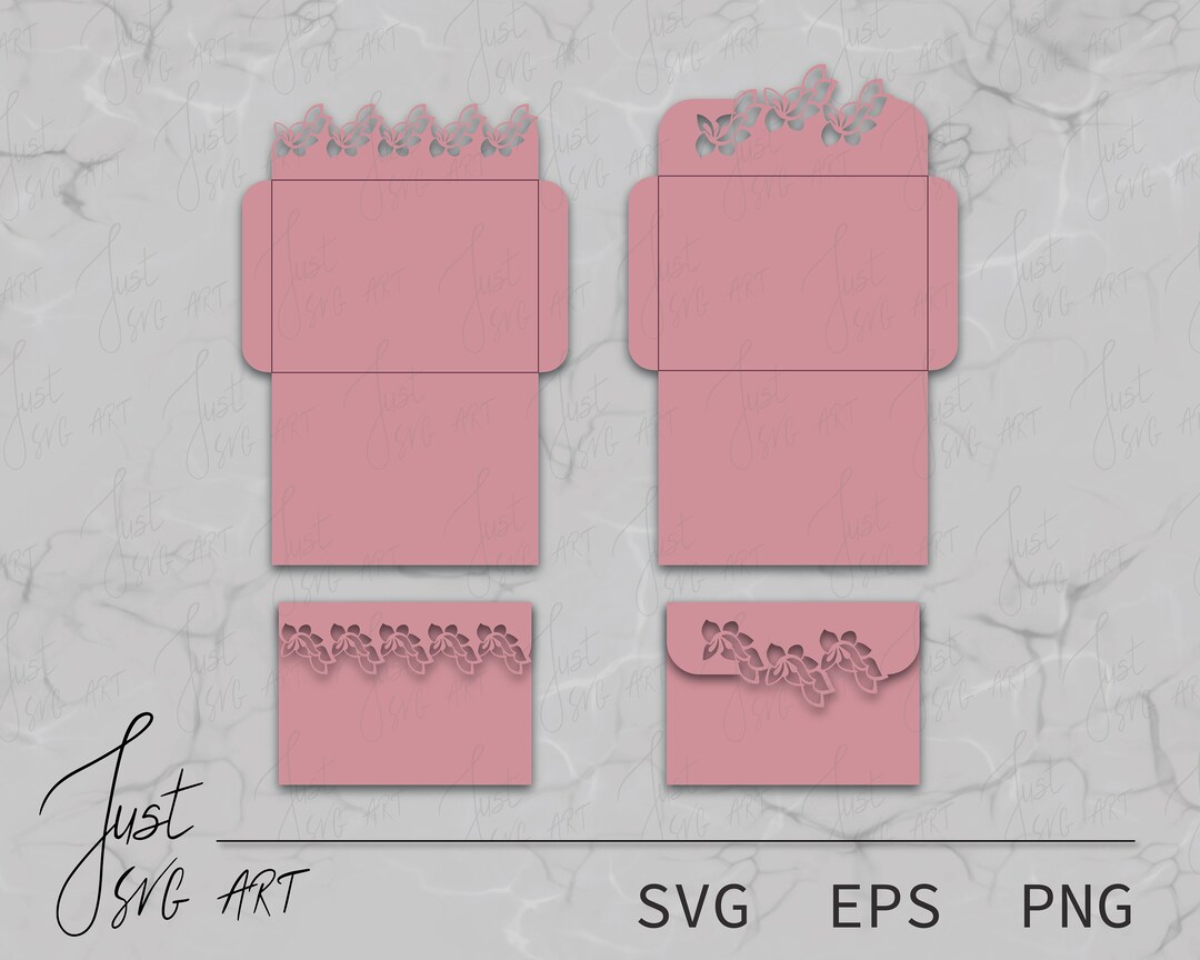 Simple Envelope Template 5.2x7.2in - Decorative Envelopes - Envelope ...