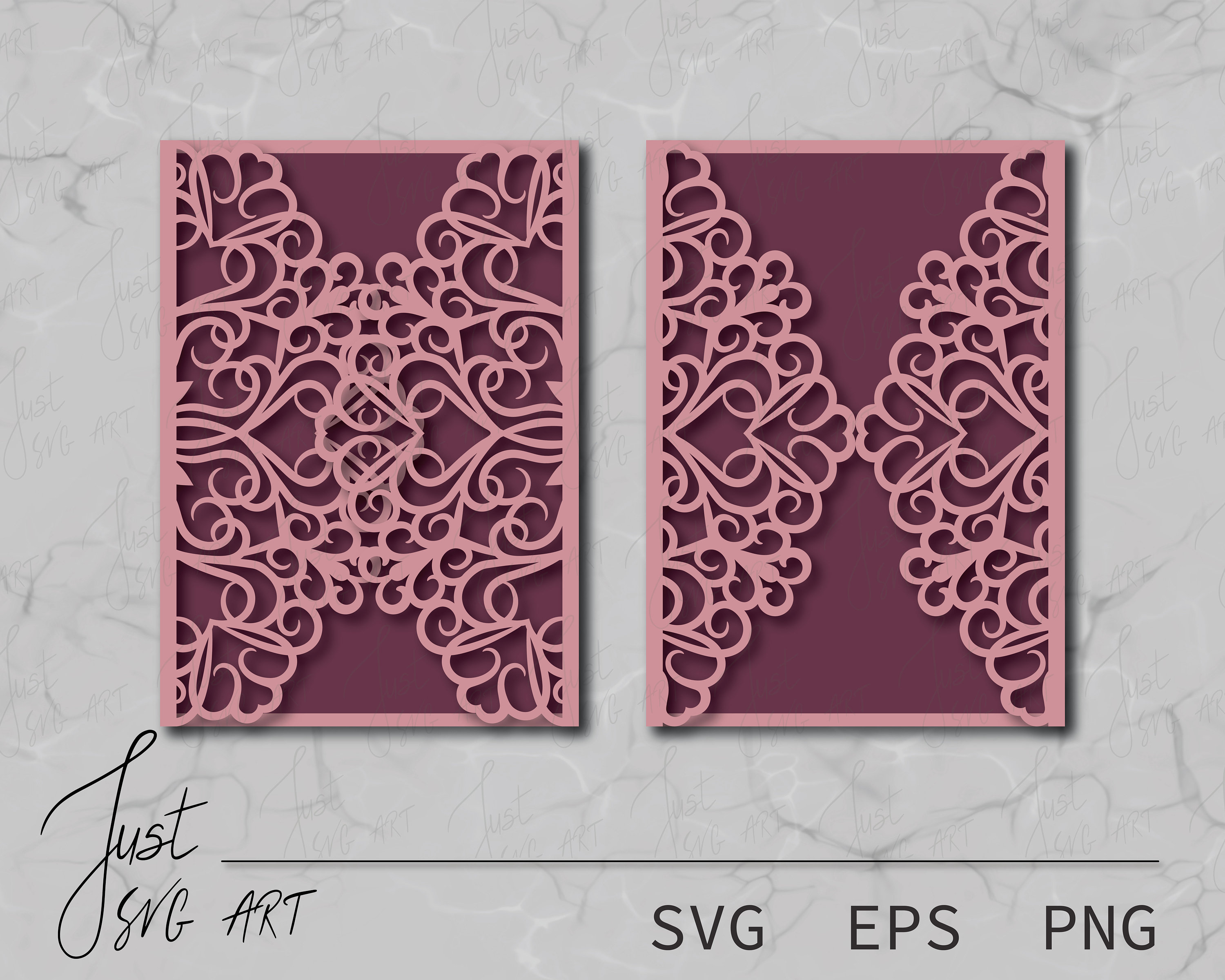 Gate Fold Card - Gate Fold Card Tepmplate - Celebration Cards ...