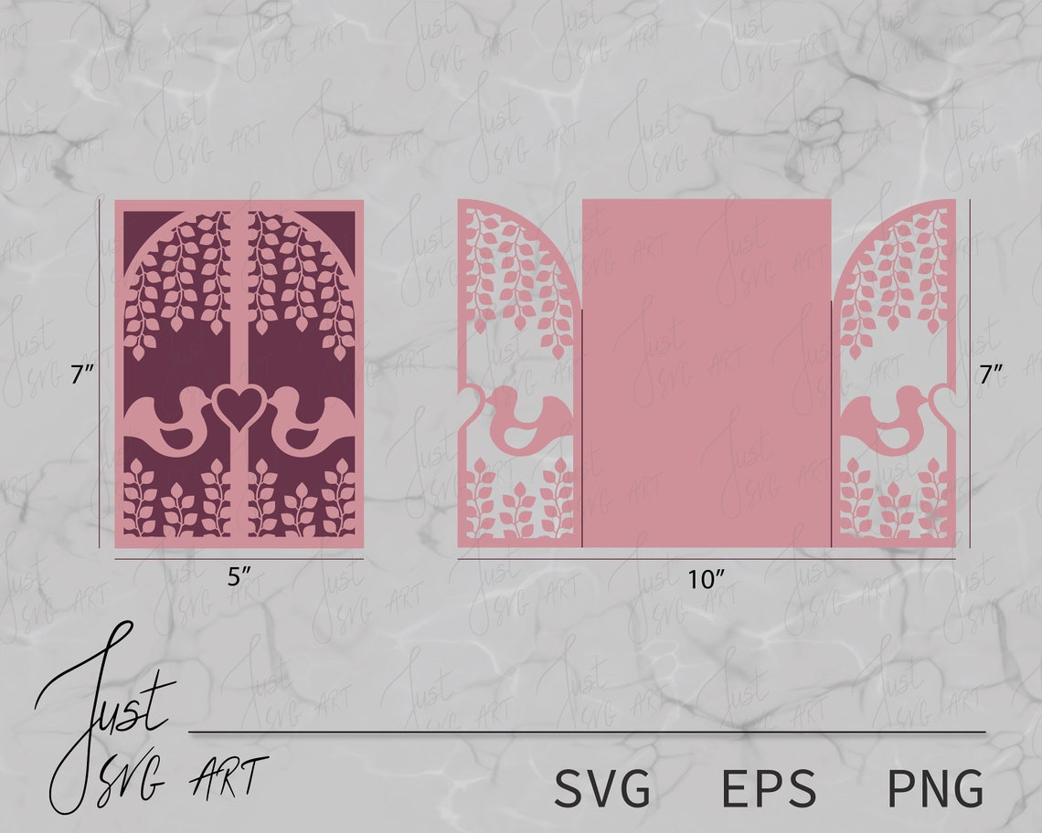 Gate Fold Card - Gate Fold Card Tepmplate - Celebration Cards ...