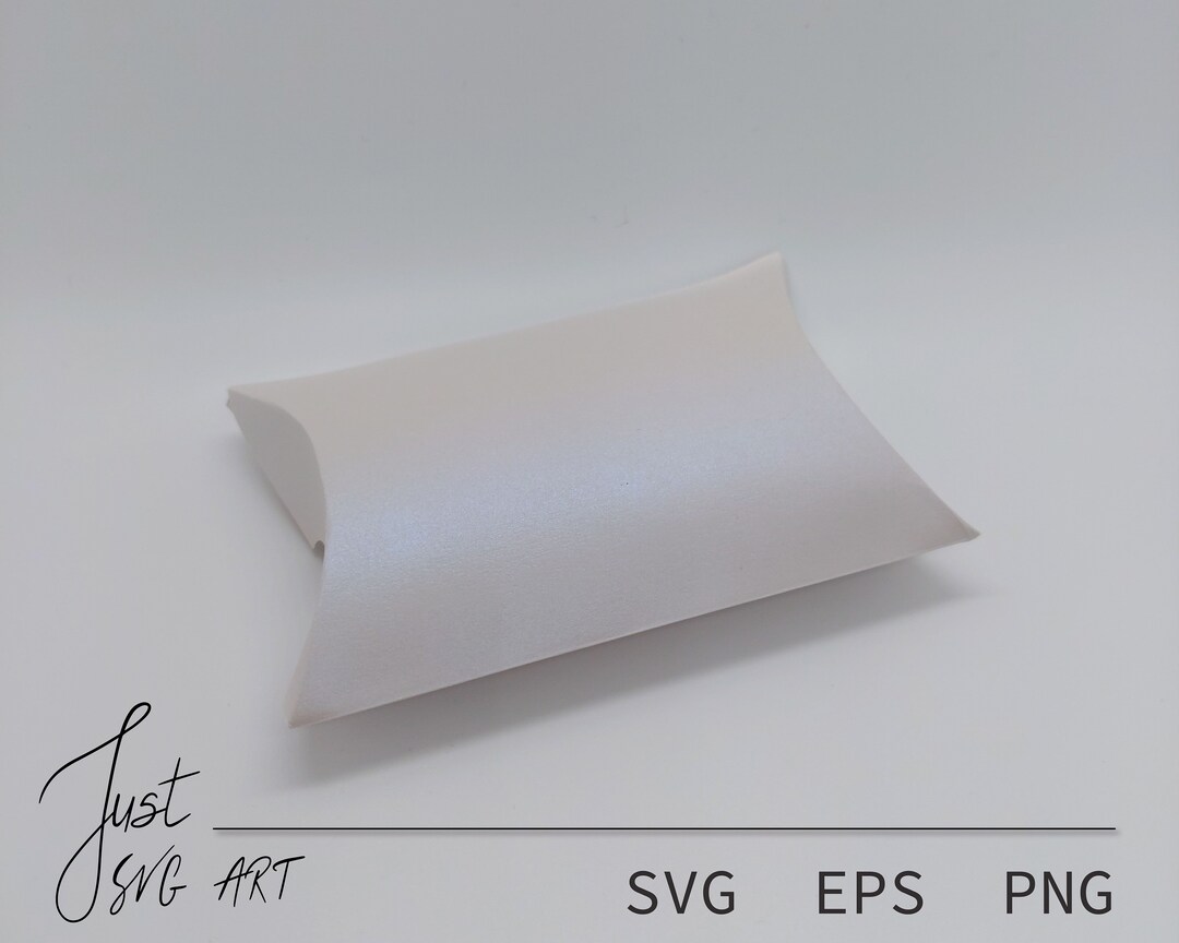 Pillow Box Template - Simple Box Template - Gift Box Template - Favor ...