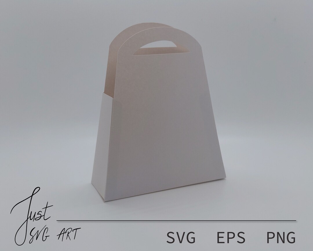 Gift Bag Template - Gift Bag - Gift Bag - Gift Bag Svg - Gift Box Diy ...