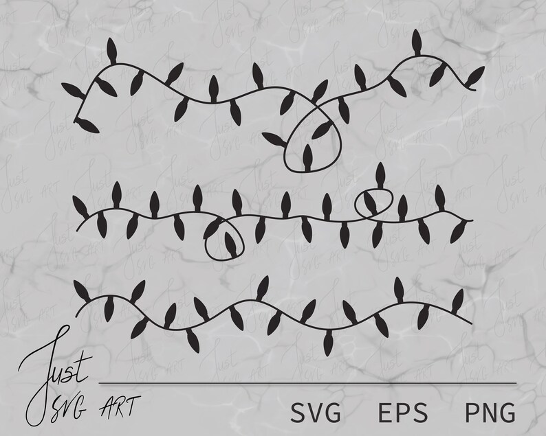 Lights SVG Lanterns SVG Christmas Lights SVG Decorative Lights Svg ...