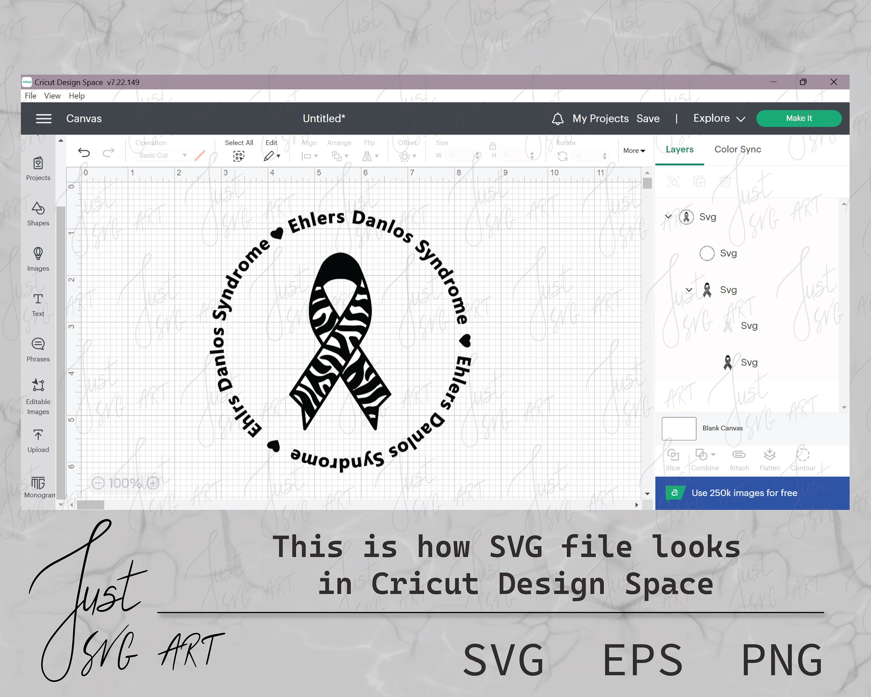 Ehlers Danlos Syndrome – EDS – EDS Awareness – Eds Svg – Eds Eps – Eds ...