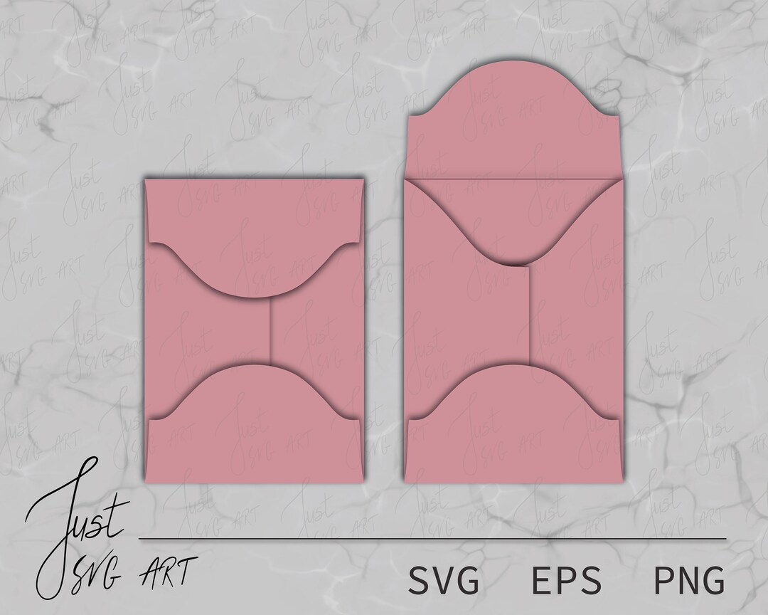 Simple Envelope Template 5.2x7.2 in - Envelope - Decorative Envelopes ...