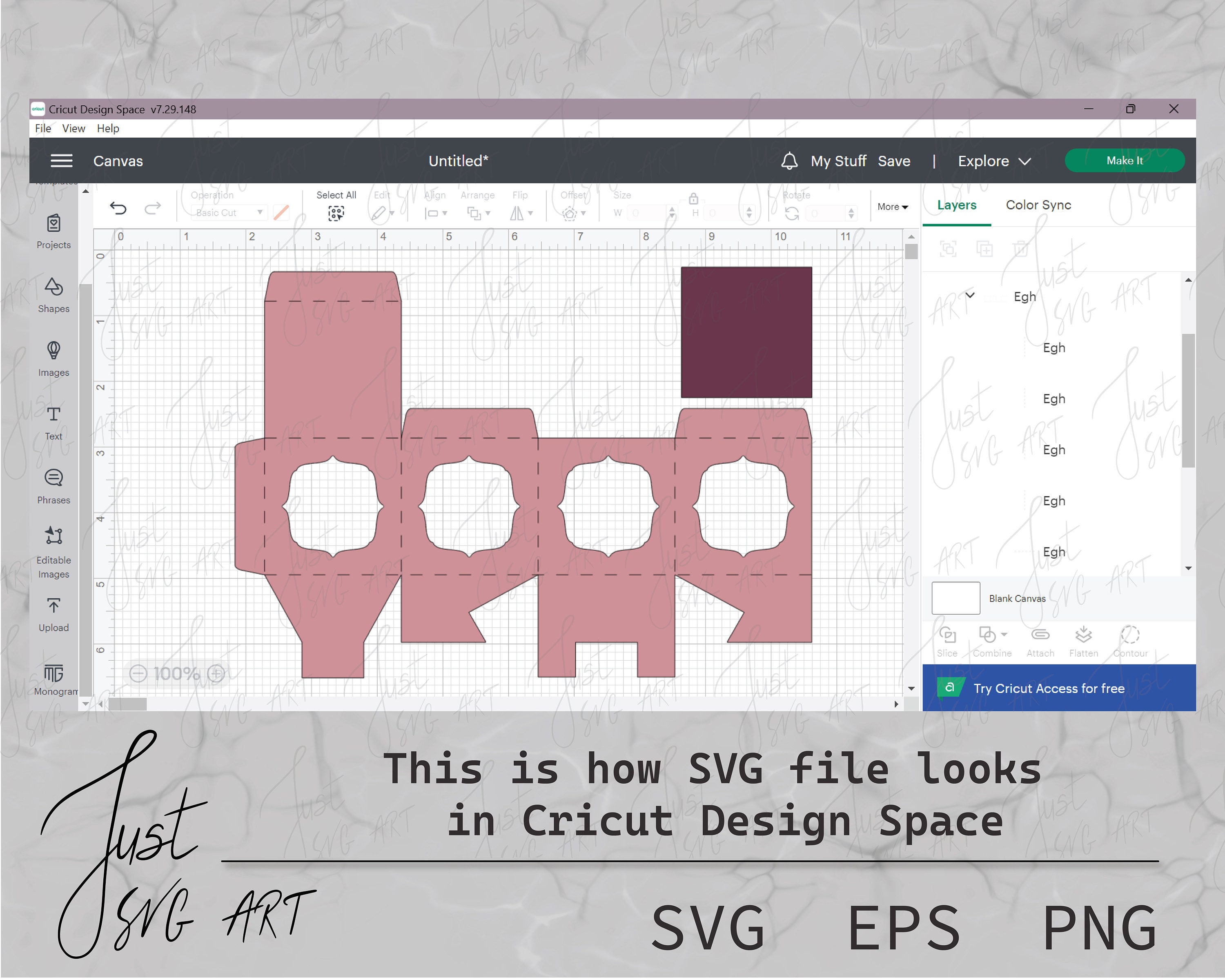 Simple Box Template - Simple Box Template DIY - Simple Box - Gift Box ...