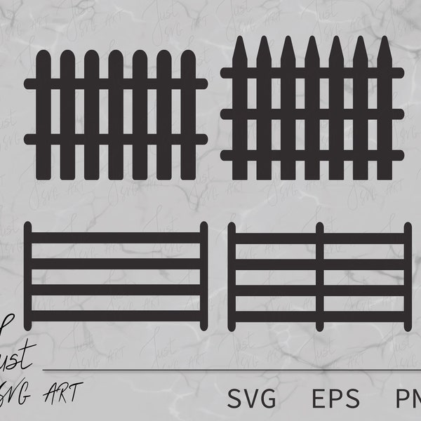 Fence Design Svg - Etsy