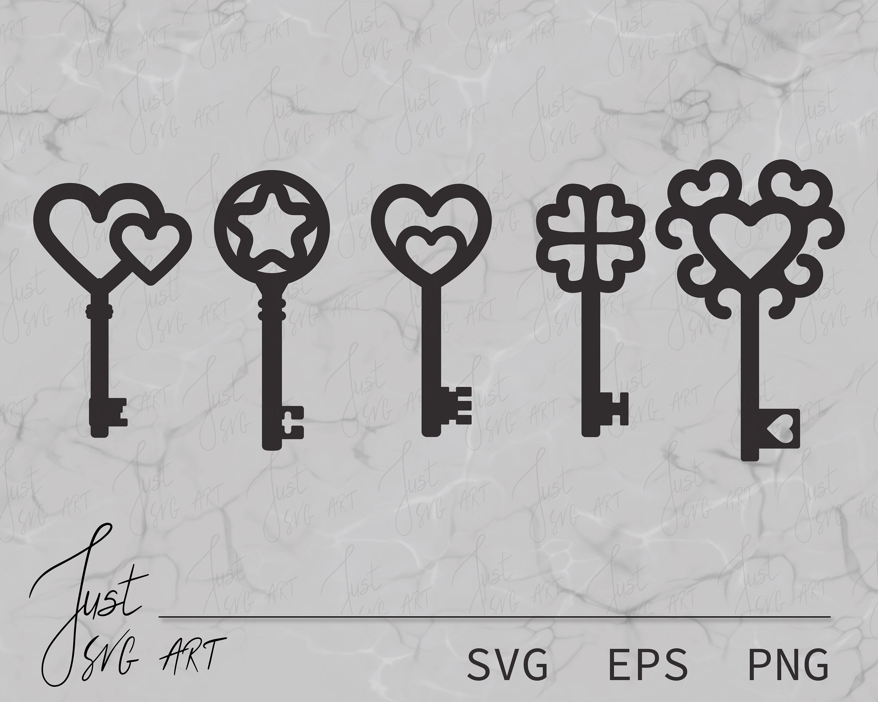 Keys - Vintage Keys - Keys SVG - Vintage Keys Set - Keys Set - Keys ...