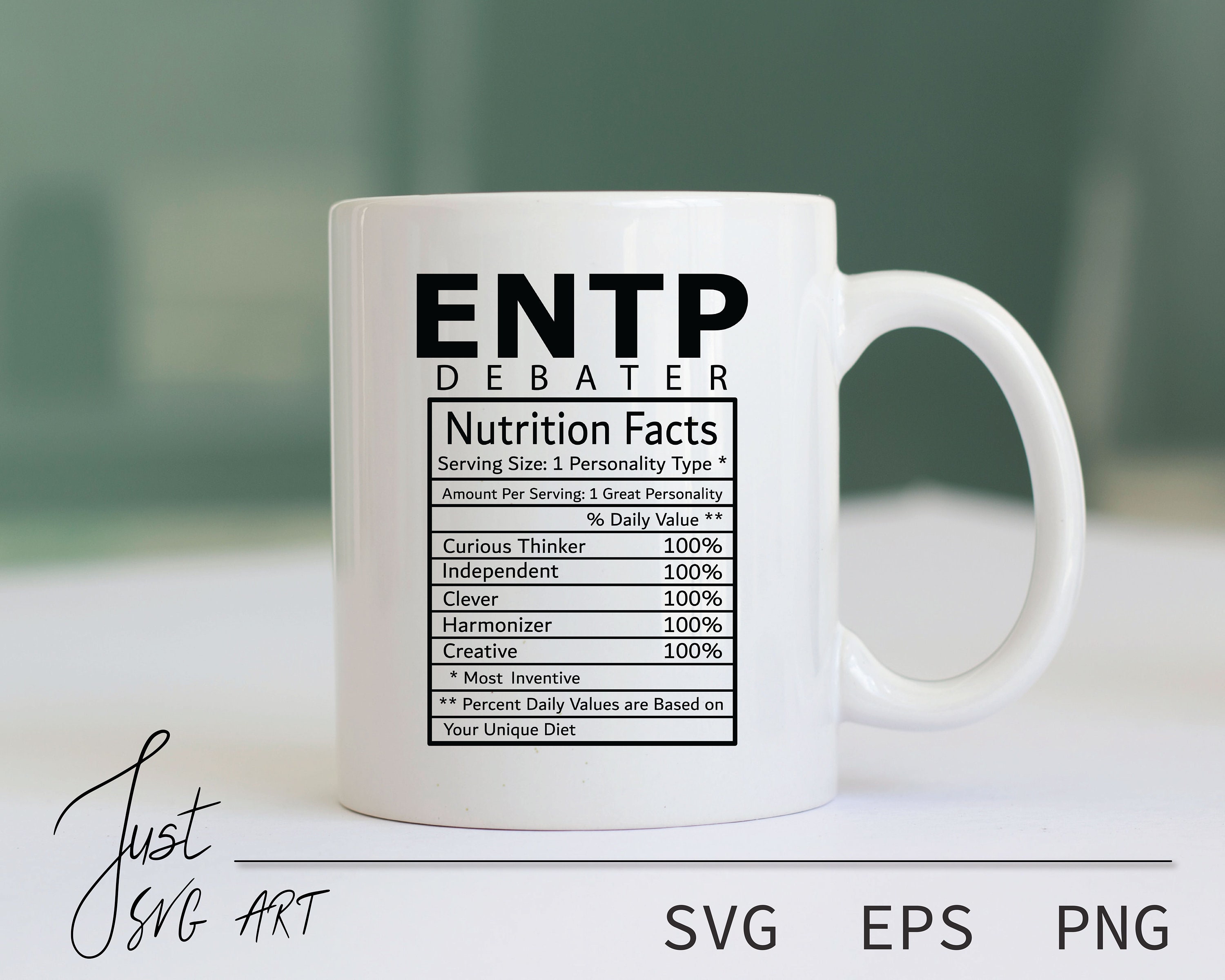 ENTP Debater ENTP Debater SVG Svg Eps Png - Etsy España