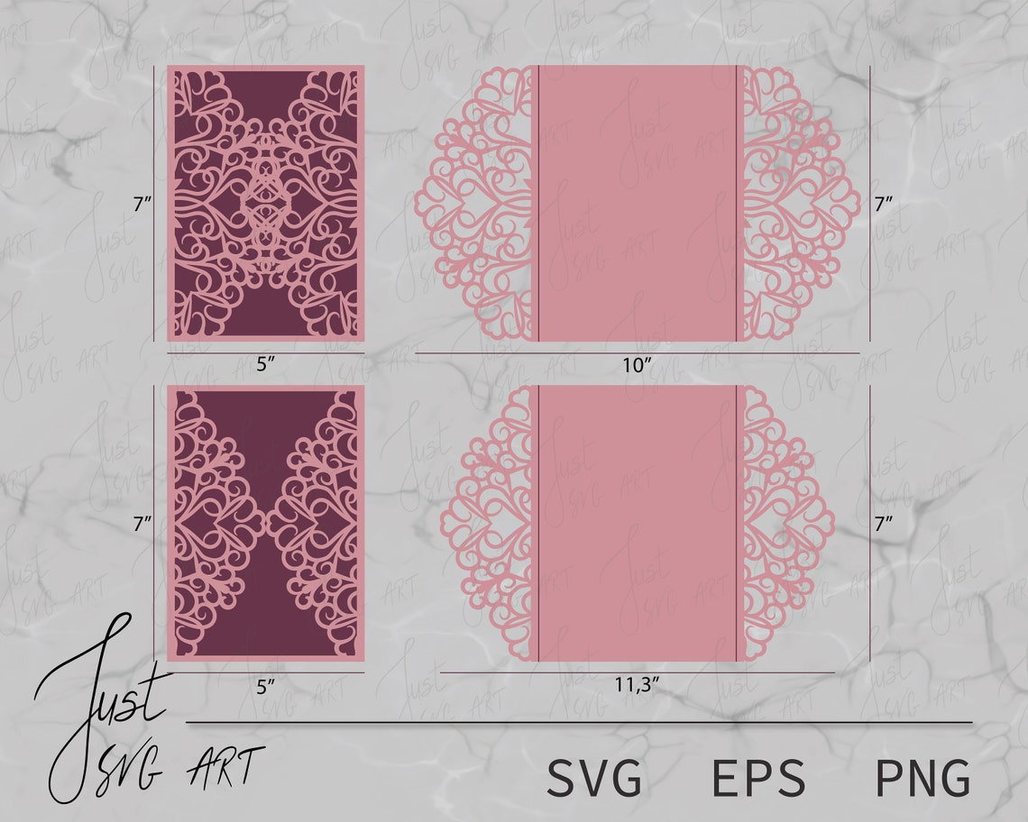 Gate Fold Card - Gate Fold Card Tepmplate - Celebration Cards ...
