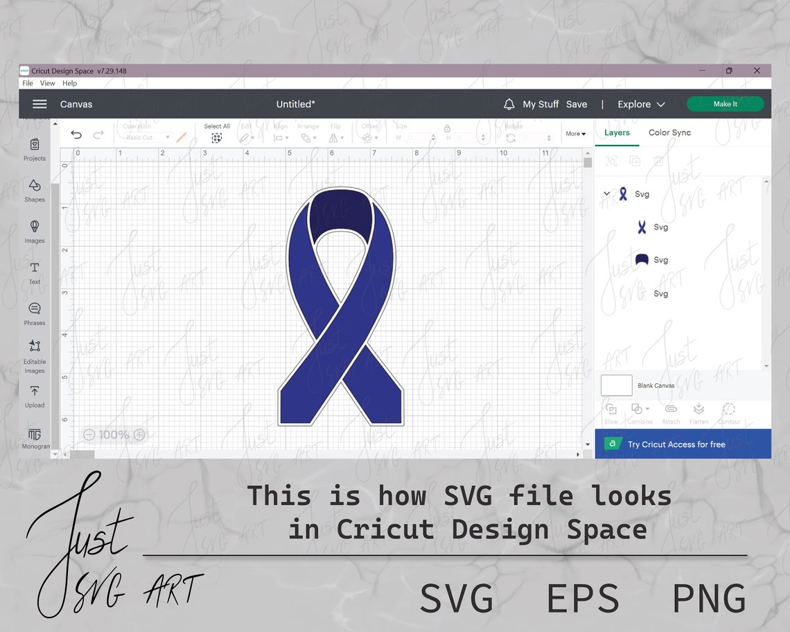 Cri Du Chat Syndrome Awareness Ribbon SVG EPS PNG Cri Du Chat Ribbon 5P ...