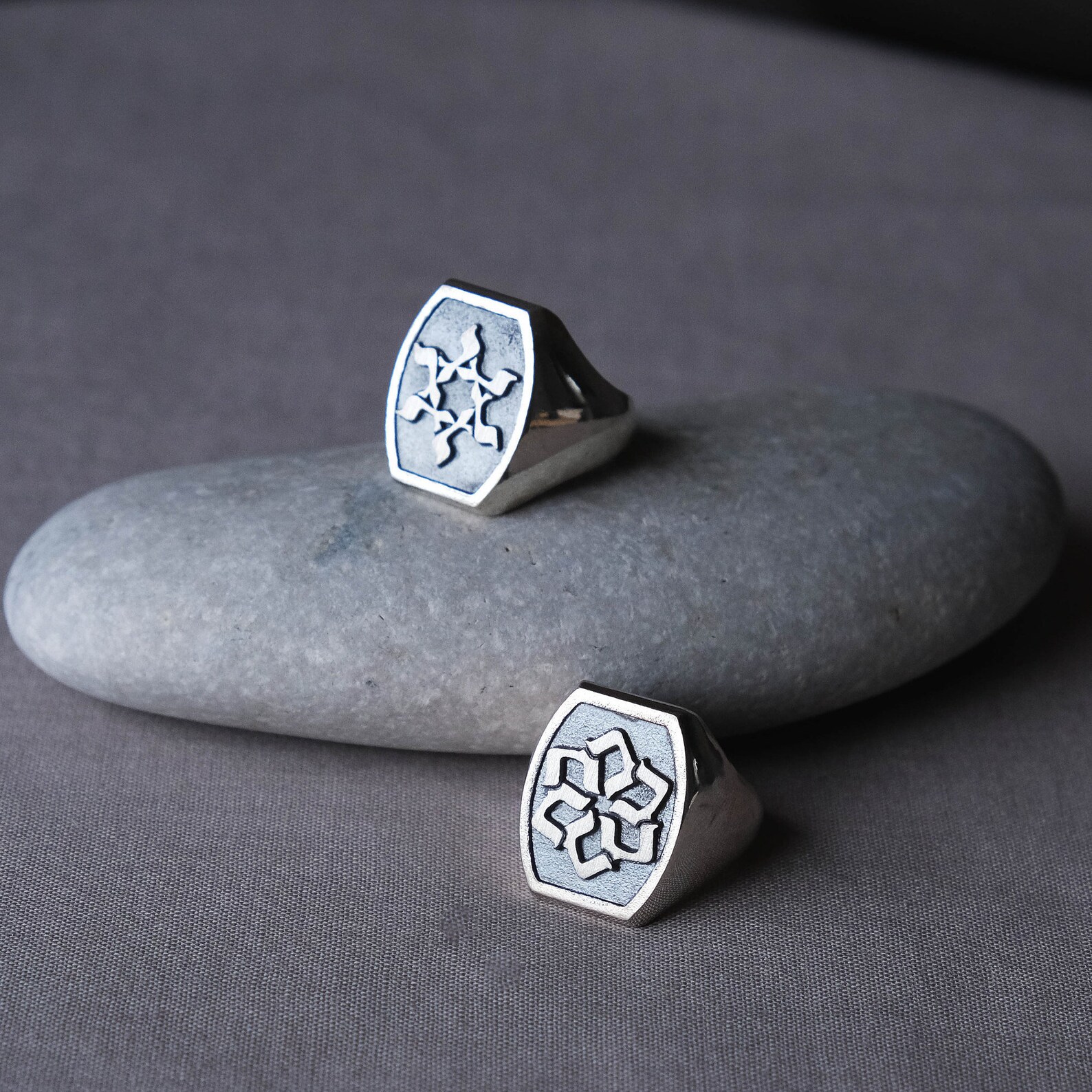 Hebrew Men Ring Judaica Silver Ring Unique Star of David - Etsy