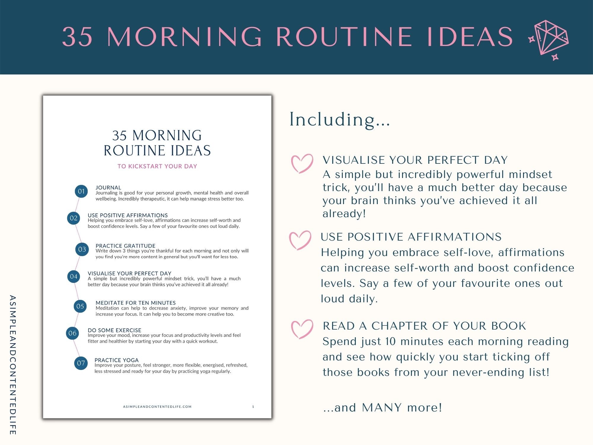 Morning Routine Ideas Printable, Routine Planner, Habit Planner, Daily ...