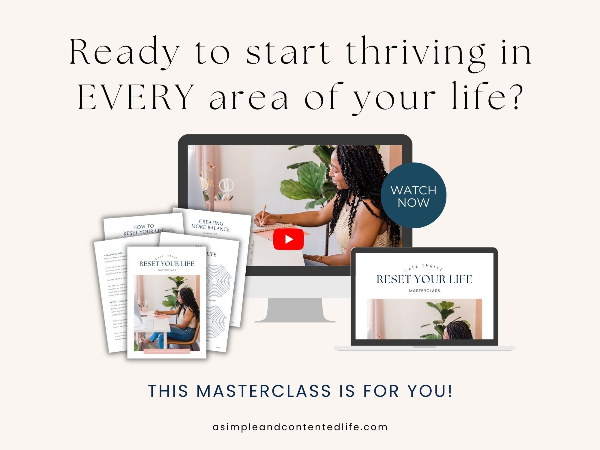 Life Reset Masterclass, Wheel of Life Planner, Wheel of Life Worksheet, Wheel of Life Printable ...