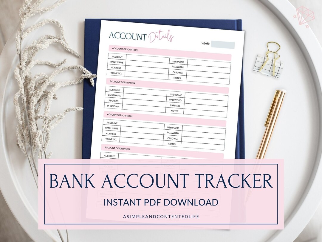 Account Tracker, Credit Card Tracker, Finance Log, Finance Planner ...