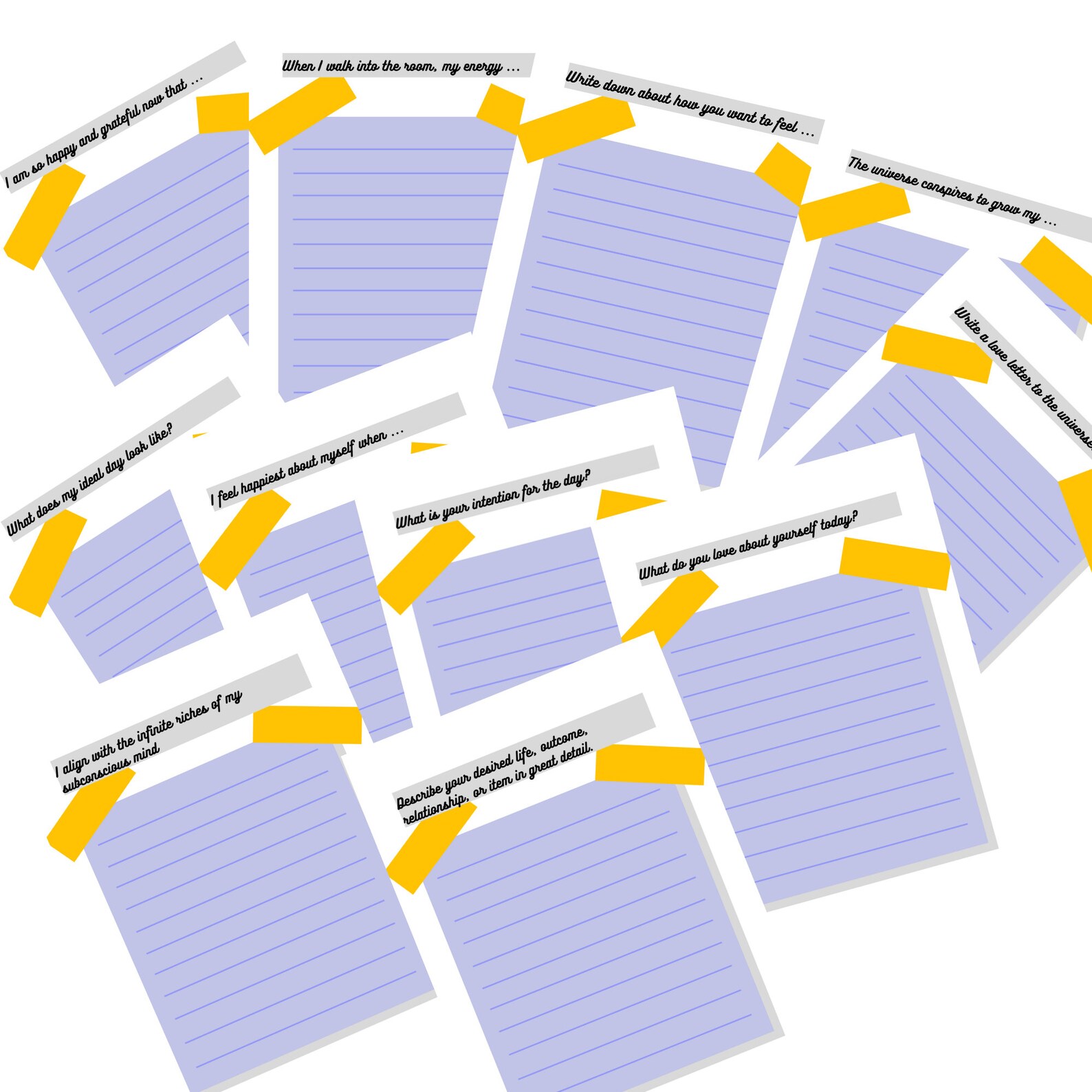 Scripting Journal Prompts Manifestation Journal Prompts - Etsy