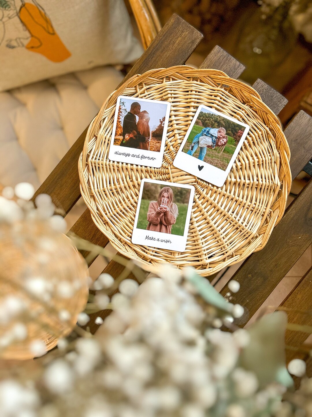Personalized Magnetic Polaroid, Photo Magnet, Birthday, Gift Ideas ...