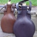 720 Ml Medieval Leather Bottle - 3 Colors - Historical Leather Flask ...