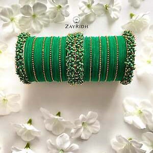 Indian Asian Pakistani Bridal Party Bangle Set, Churiya Chudi Churi ...