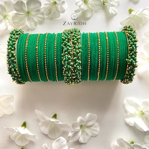 Indian Asian Pakistani Bridal Party Bangle Set, Churiya Chudi Churi ...