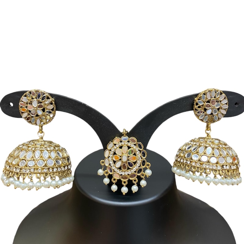 Jhumka Earrings - Etsy