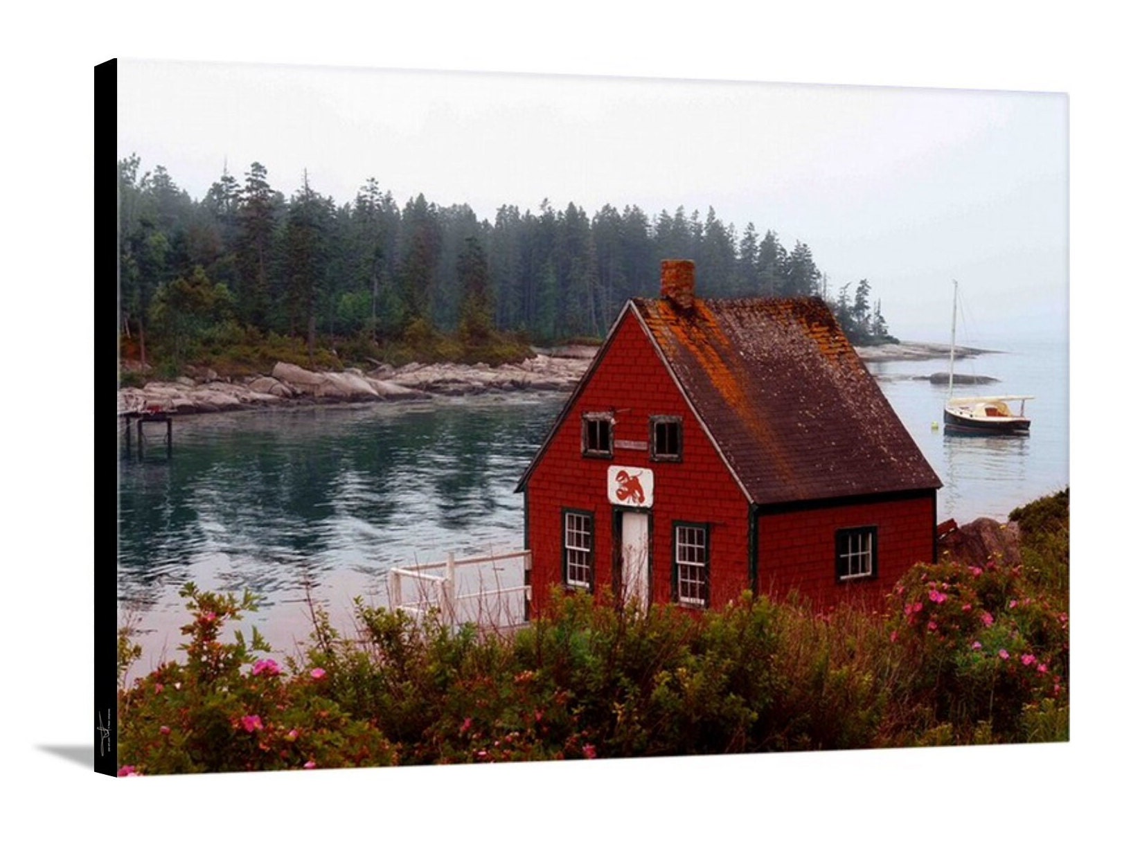 Lobster Shack - a Quaint Lobster Shack Photograph Taken in Deer Isle on ...