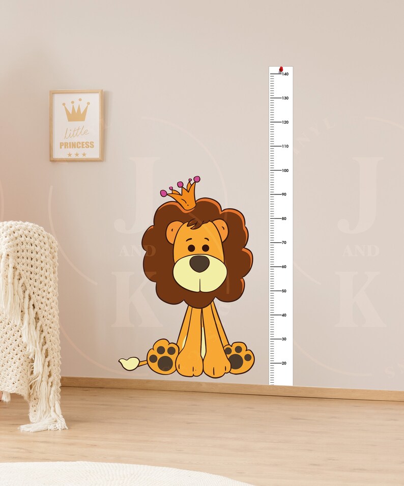 Measuring Chart Wall Decal Children's Wall Vinyl Bedroom - Etsy
