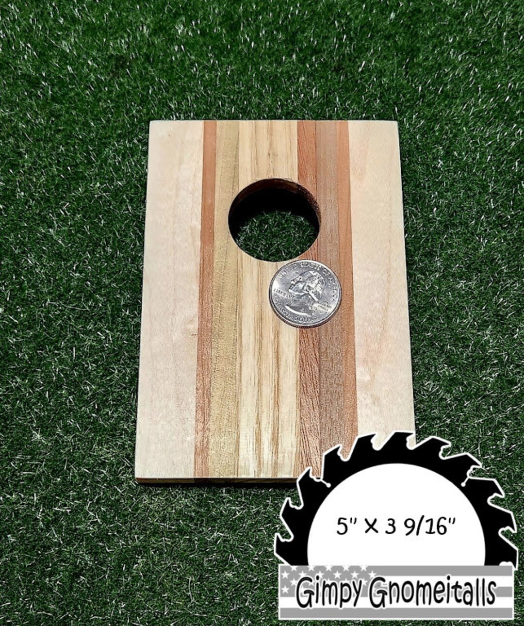Coinhole / Mini Cornhole / Bartop Game - Etsy