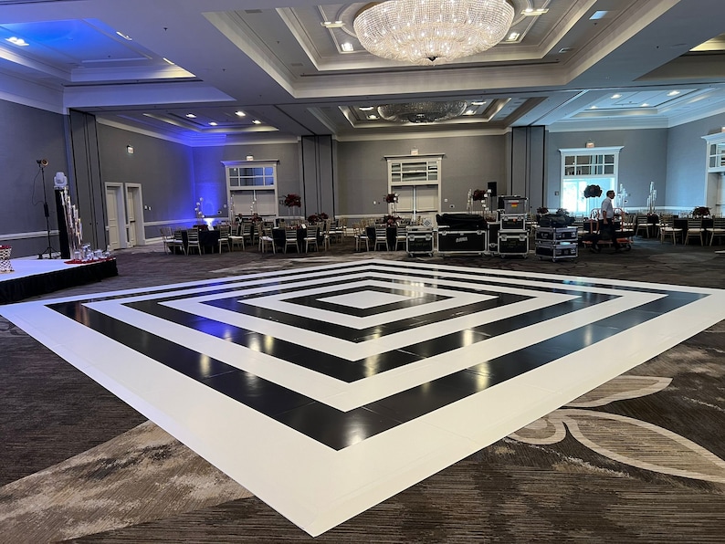 Personalized Dance Floor Decal: Custom Wedding & Party Vinyl Graphic - Etsy