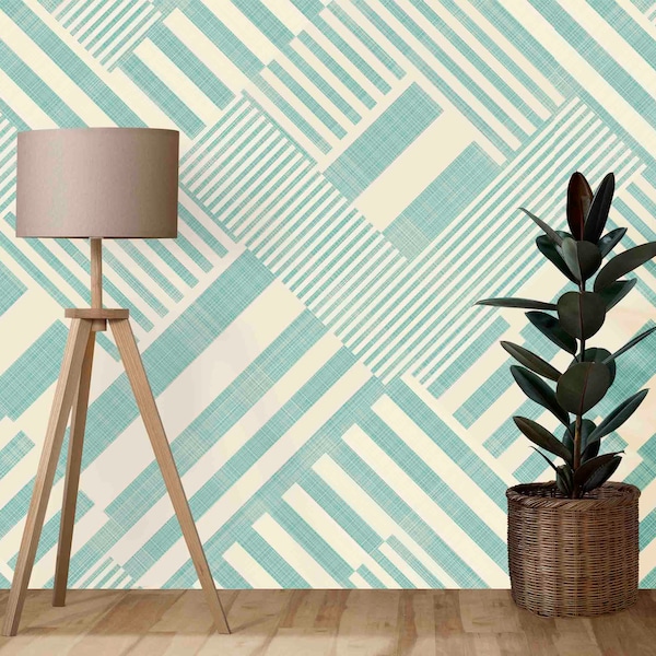 Turquoise Wallpaper - Etsy