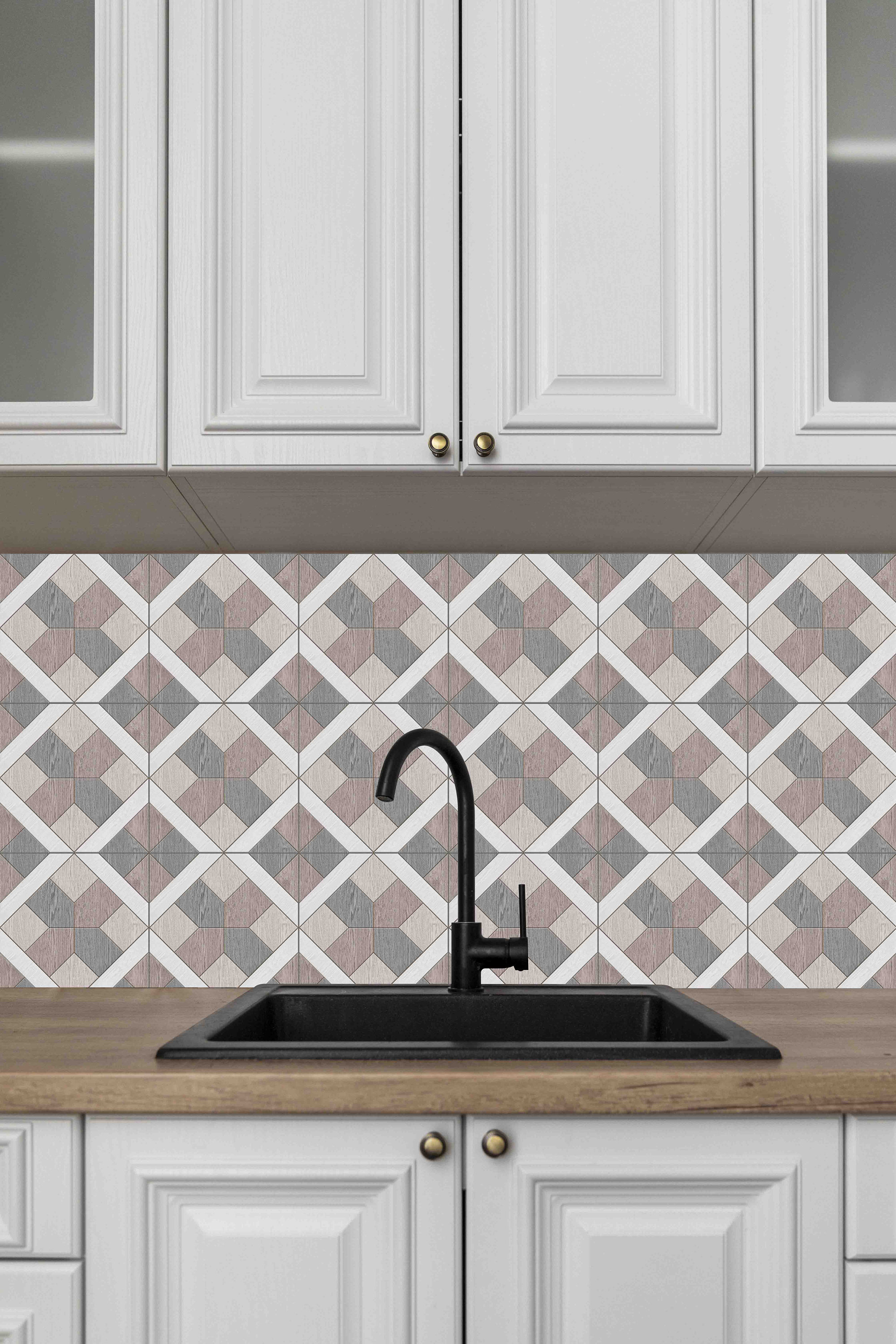 Luxury Ceramic Design Tile Sticker-decal for Kitchen, Bathroom ...
