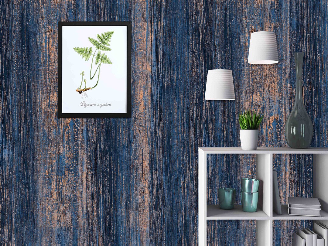 Custom Size Wallpaper - Retro Texture Wallpaper - Peel and Stick Wall ...