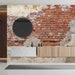 Custom Size Wallpaper Old Brick Wall Texture Wallpaper Peel and Stick ...