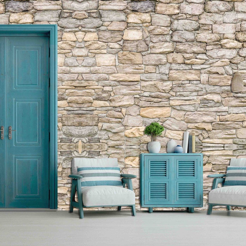 Stone Wall Decal - Etsy