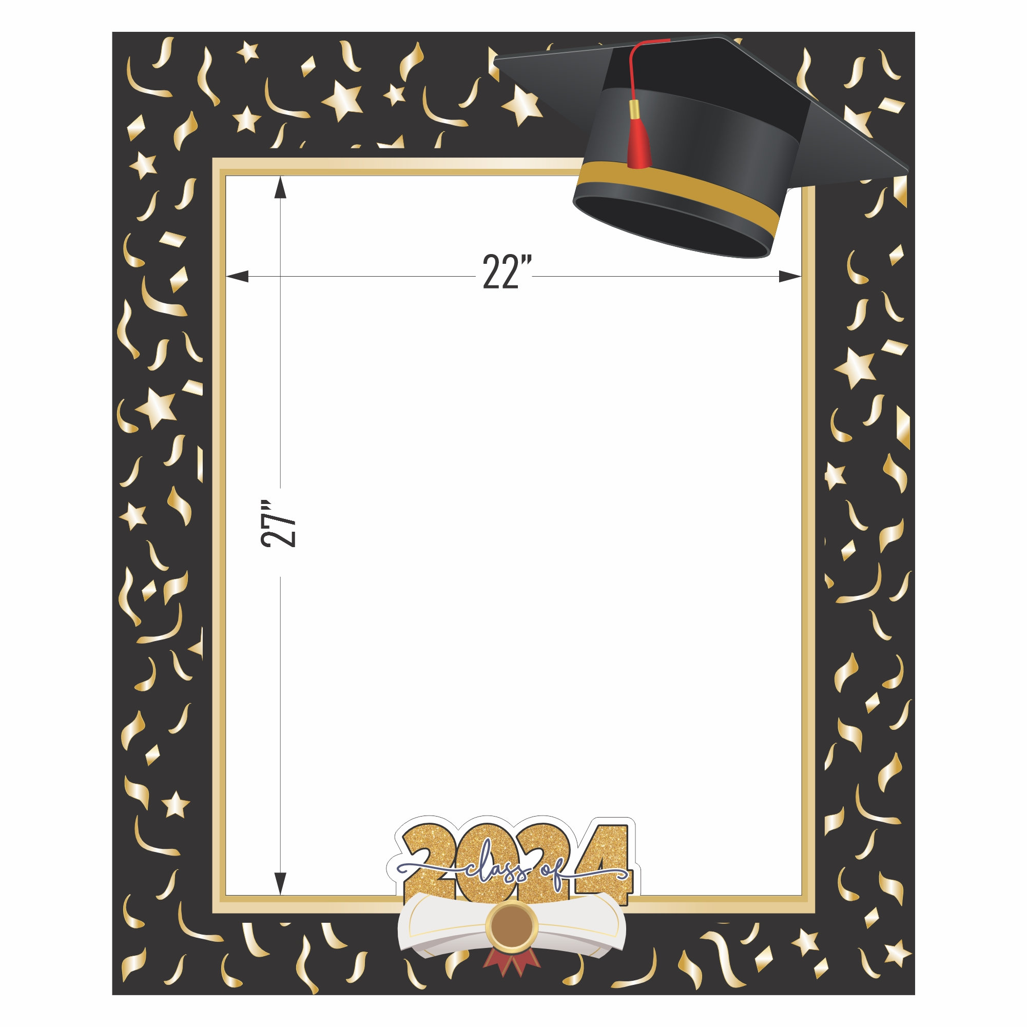 Graduation Custom Photo Frame Personalized Selfie Frame for High School ...