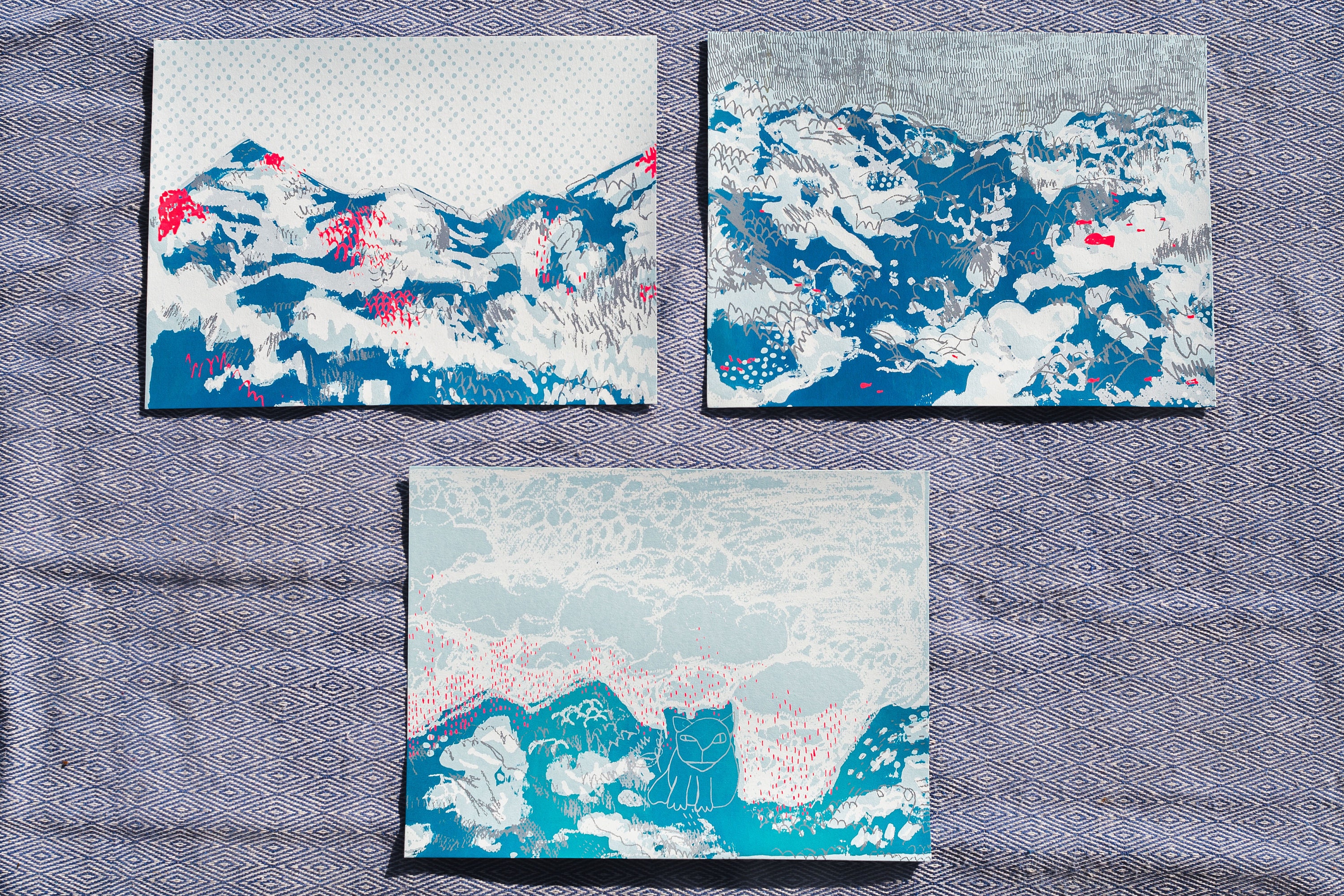 Fish - A4 Screen Printing - Etsy