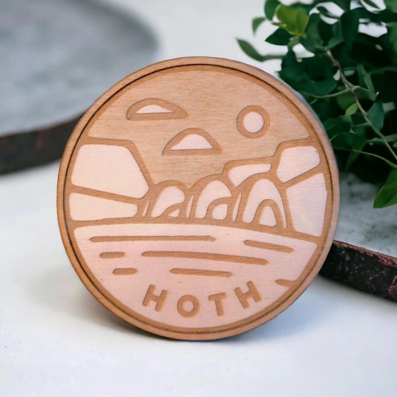 Set of Star Wars Planets Wooden Coasters - Free Customization - Home ...