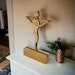 Wooden Jesus Christ Statuette - Housewarming Gift - Religion - Bible ...