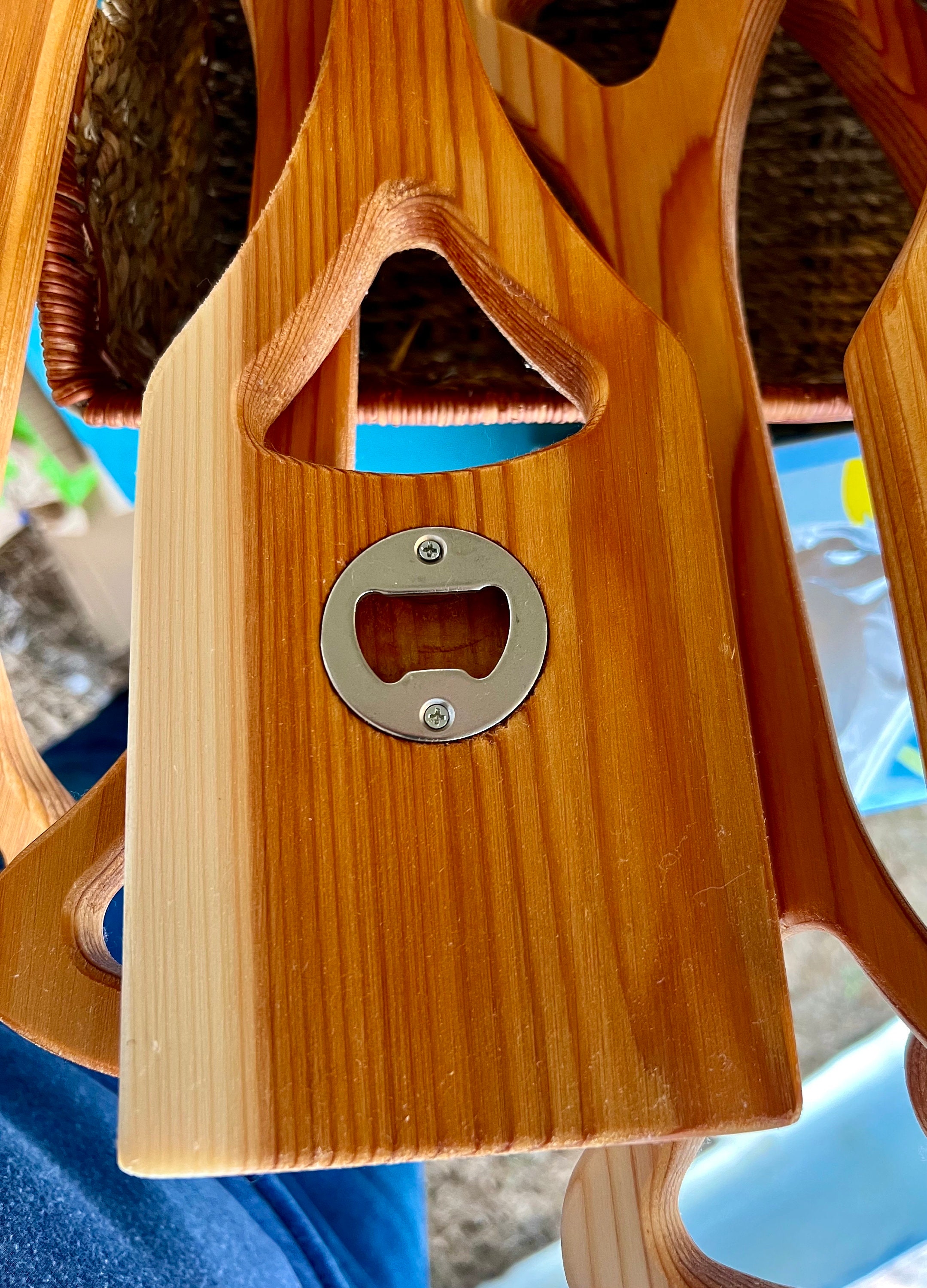 Wood Grill Scraper With Built-in Stainless Steel Bottle Cap Opener ...