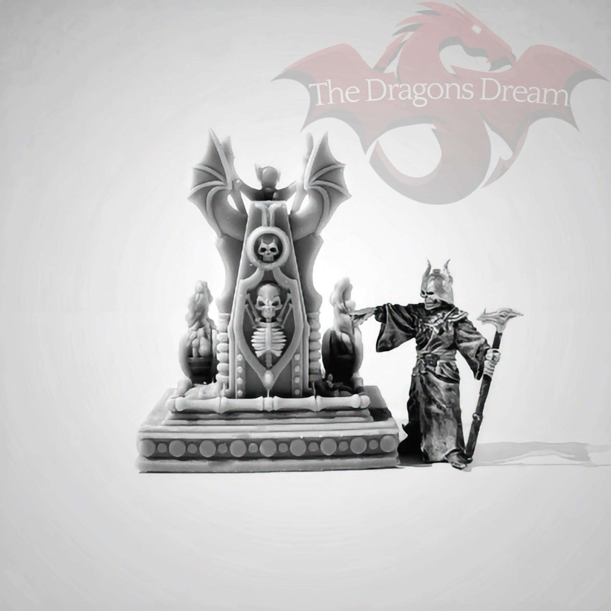 Necromancer Throne - Heroquest Inspired, Dungeons and Dragons, 5e ...