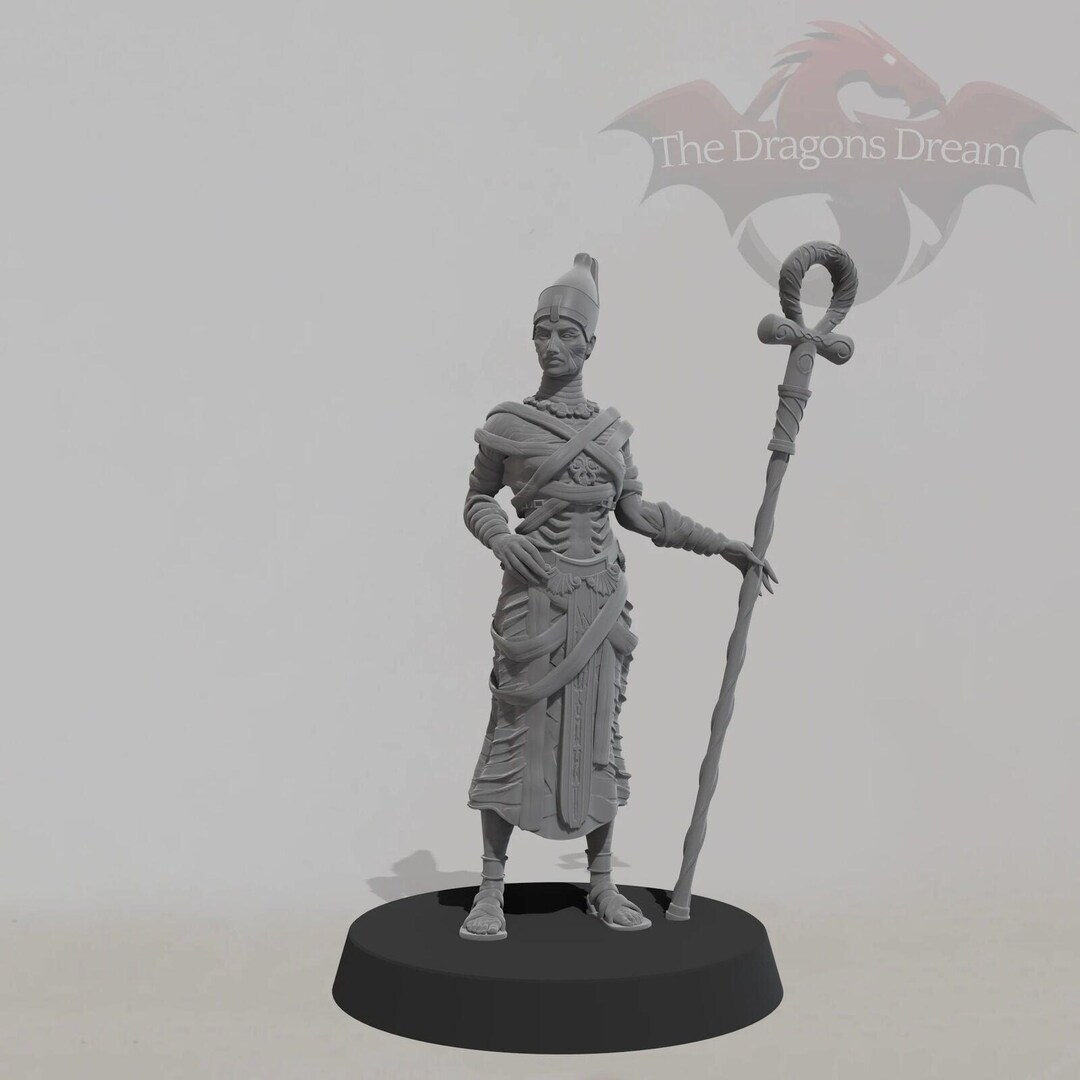 Egyptian - Mummy Queen - Dungeons and Dragons, 5e, Pathfinder ...