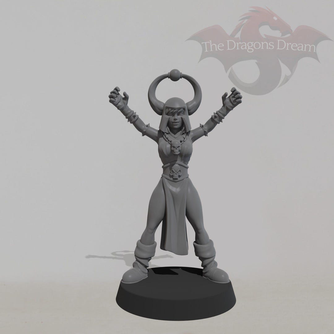 Chaos Sorceress - Heroquest, Dnd, Pathfinder, Tales of the Valiant ...