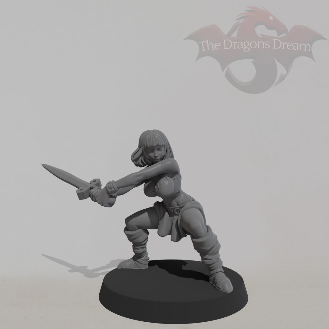 Female Barbarian - Heroquest - 5e, Dnd, Pathfinder, Tales of the ...