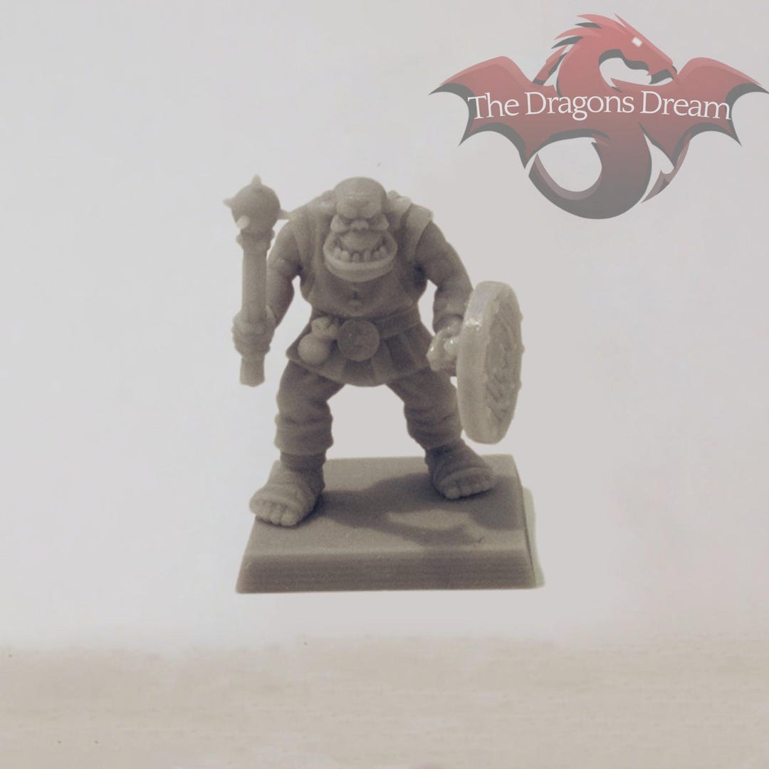 Orc With Mace - Oathmark, Warsurge, Heroquest - Etsy