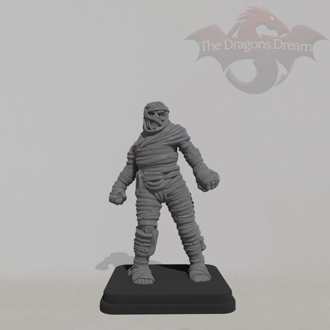 Mummy - Heroquest, Dungeons and Dragons, 5e, Pathfinder - Miniature - Etsy