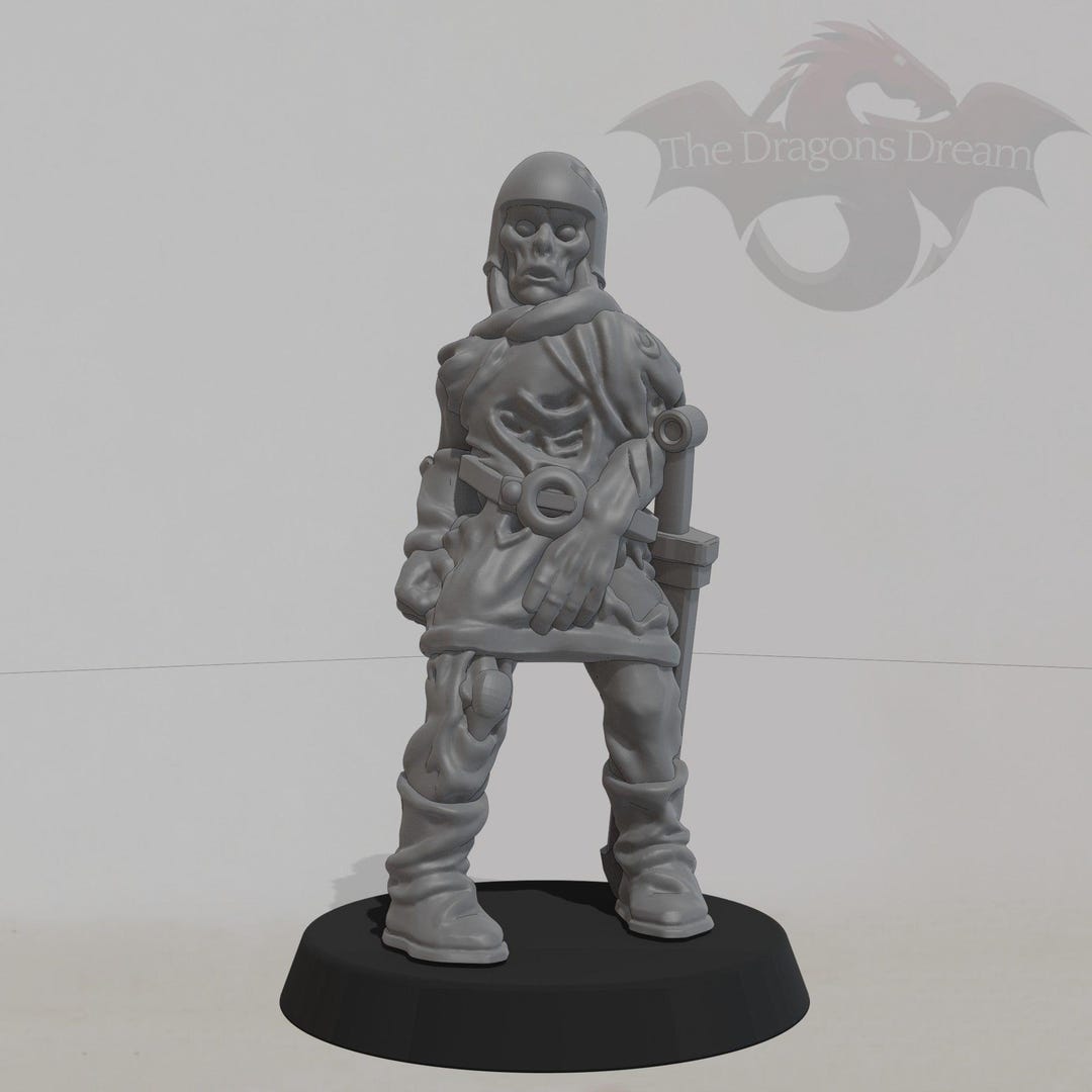 Zombie - Town Guard - Dungeons and Dragons, Warsurge, Oathmark ...