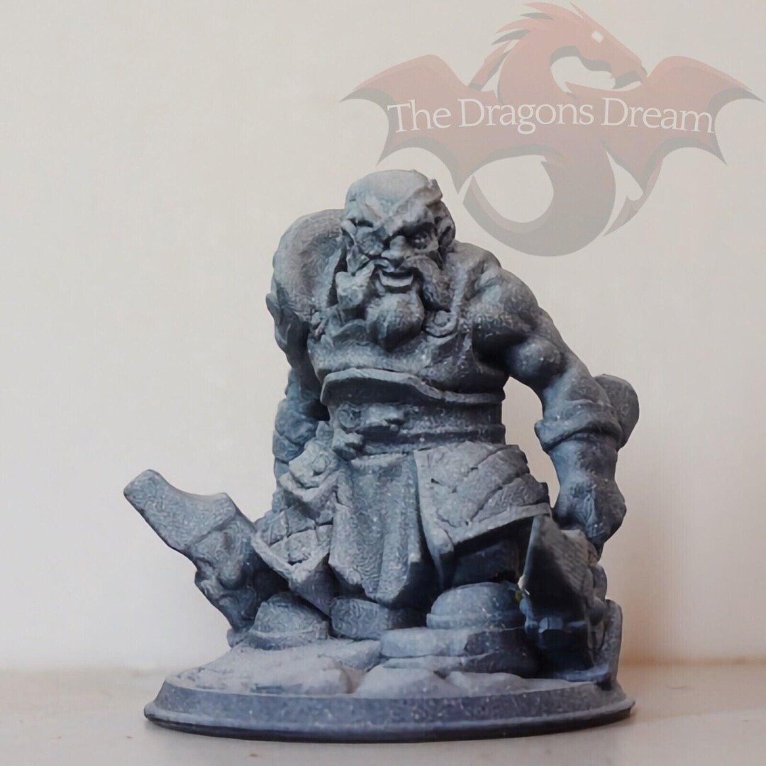 Dwarf - Blacksmith - Dungeons and Dragons, 5e, Pathfinder - Miniature ...