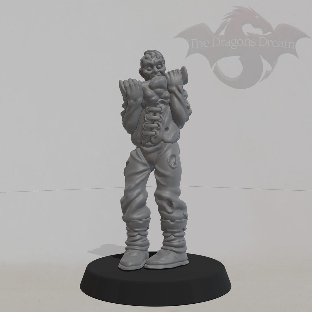 Zombie - Bone - Dungeons and Dragons, Warsurge, Oathmark, Zombicide - Etsy