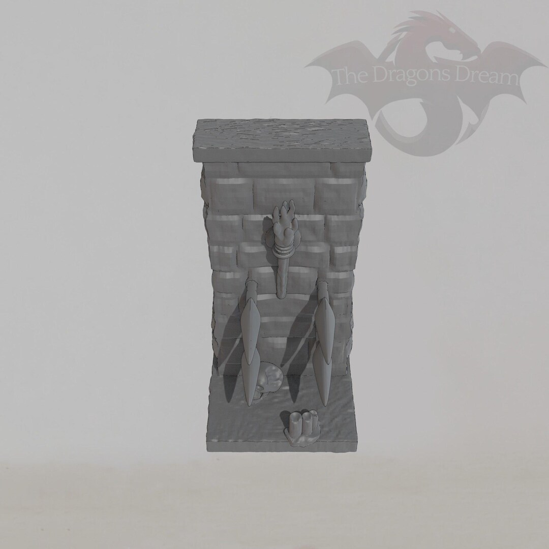 Single Square Wall Spike Trap - Heroquest Inspired, Dungeons and ...
