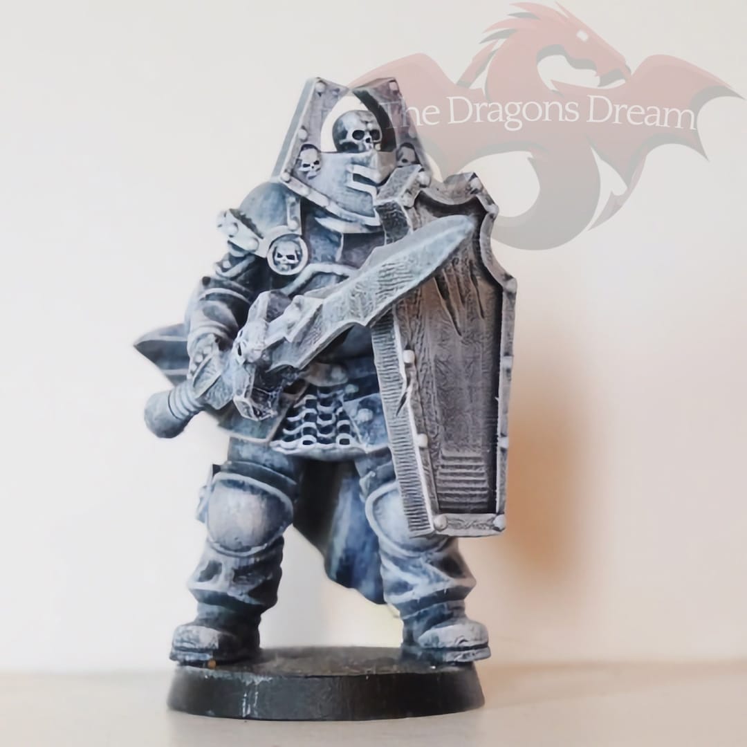 Heroquest Inspired Doomguard Dread Warrior - Pathfinder, Dungeons ...